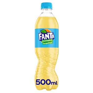 Fanta Pineapple & Grapefruit 500ml Bottle (12 Pack)