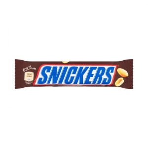 Snickers Caramel, Nougat, Peanut & Chocolate Duo Snack Bar 83.4g (32 Pack)