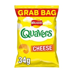 Walkers Quavers Cheese Crisps 20g (32 Pack)