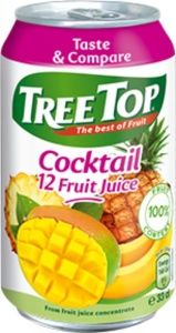 Tree Top Apple Juice NAS 330ml Can (24 Pack)