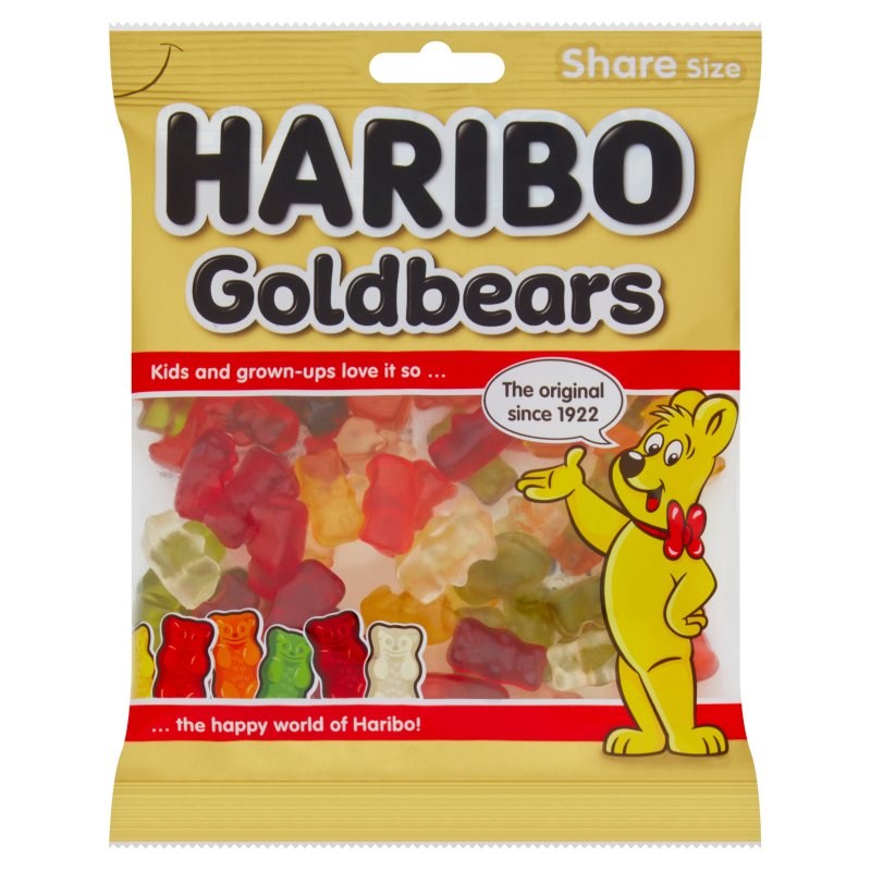 Haribo Goldbears Share Size 160g (12 Pack)