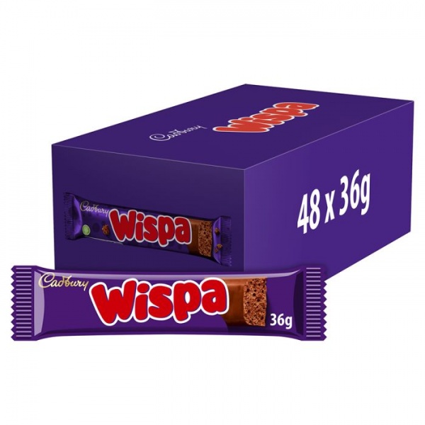 Cadbury Wispa Chocolate Bar 36G (48 Pack) Cadbury Wispa Chocolate Bar 36G (48 Pack)