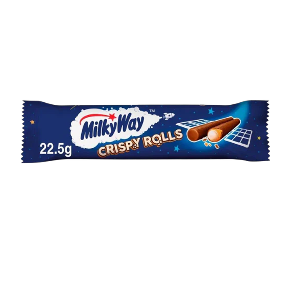 Milky Way Crispy Rolls 22.5g (24 Pack)