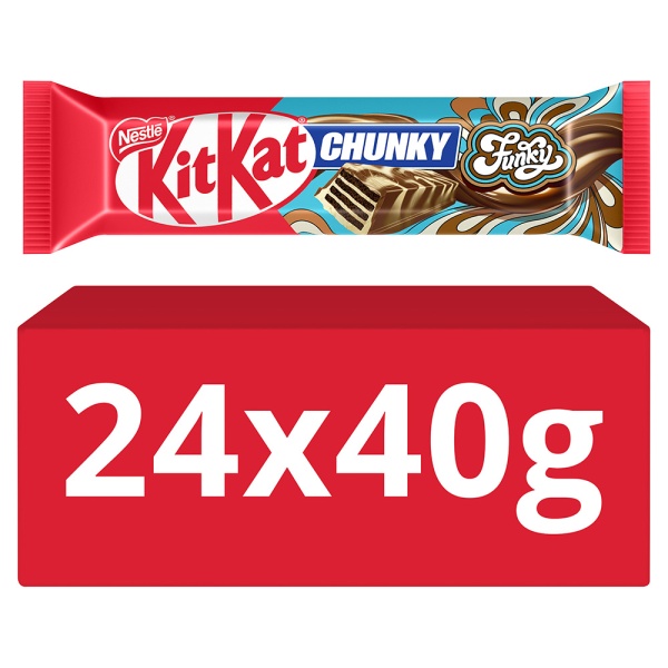 Nestle Kit Kat Chunky Funky 40g (24 Pack)