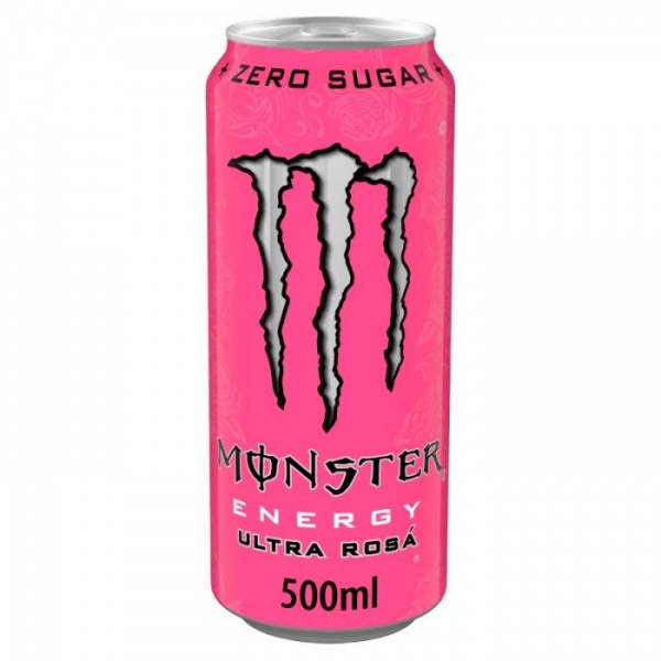 Monster Energy Ultra Rosá 500ml Can (12 Pack)
