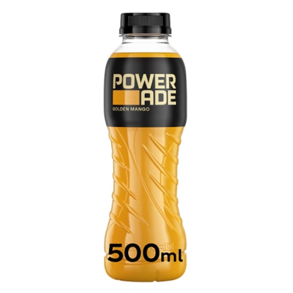Powerade Golden Mango Sports Drink 500ml (12 Pack)