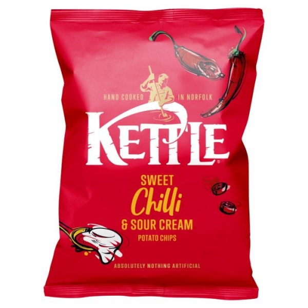 Kettle Sweet Chilli & Sour Cream Potato Chips 40G (18 Pack)