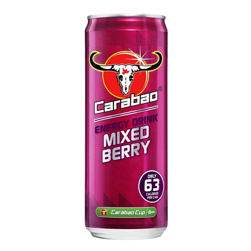Carabao ENERGY Mixed Berry Can 330ml (12 Pack)