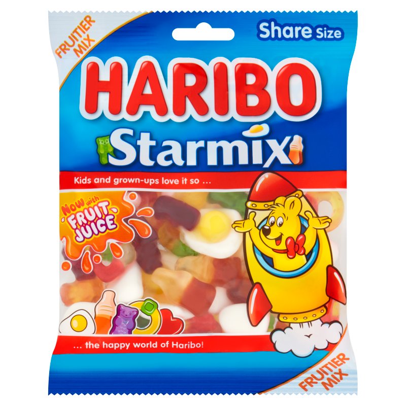 Haribo Starmix Share Size Bag 160G (12 Pack)