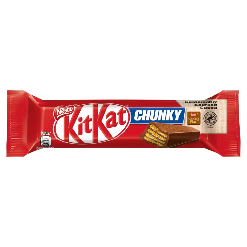 Nestle Kit Kat Chunky Milk Chocolate Bar 40g (24 Pack)