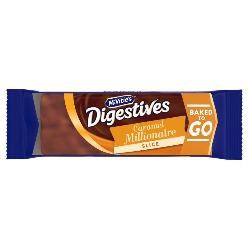 Mcvitie'S Digestives Caramel Millionaire Slice 51G (12 Pack)