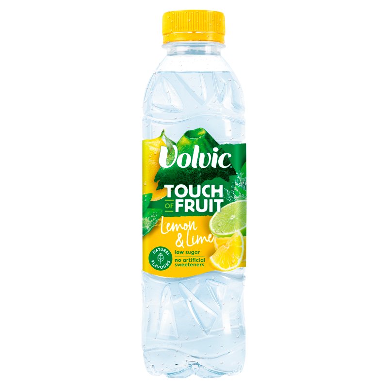 Volvic Touch Of Fruit Lemon & Lime 500Ml (12 Pack)